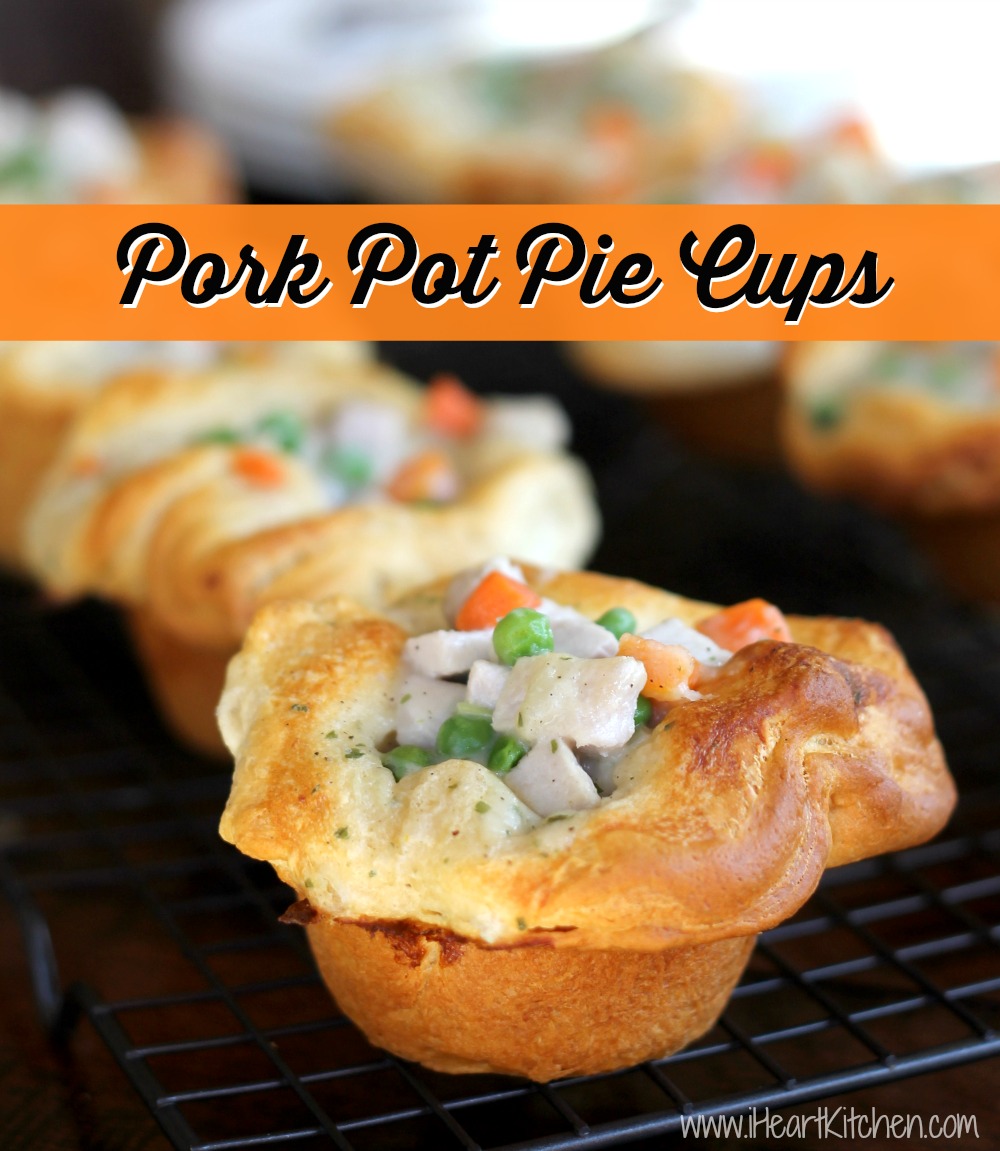 Pork Pot Pie Cups - Easy & Family Friendly
