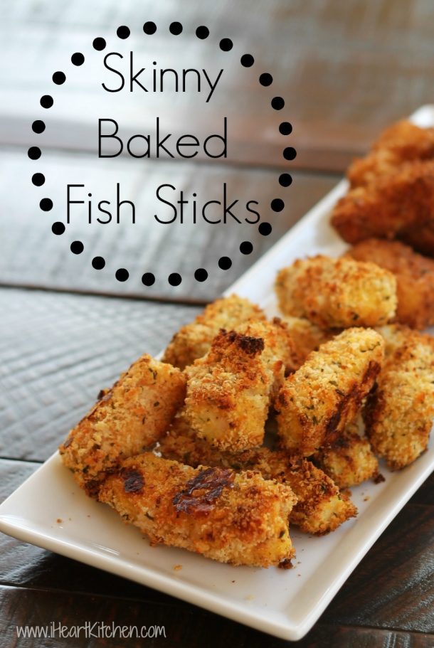 Skinny Baked Fish Sticks (or Crispy Homemade Fish Sticks!) - iHeartPublix