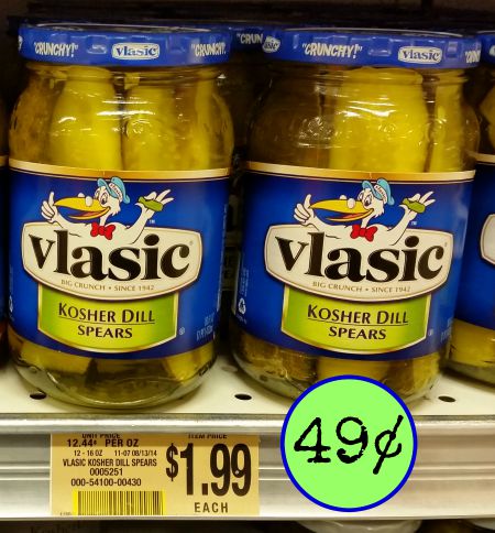 Vlasic Pickles Just 49¢ At Publix