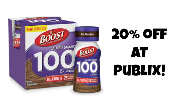 20% Off Savings On BOOST CALORIE SMART® 100 Calories Balanced ...