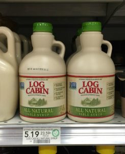 Look For Log Cabin® All Natural Table Syrup At Publix – Great Taste ...