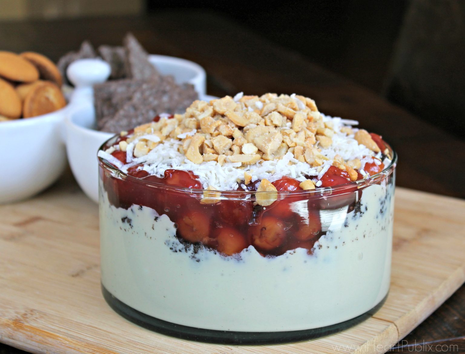 5-Layer Cherry Dessert Dip With Comstock® Simply Cherry – Easy Dessert ...