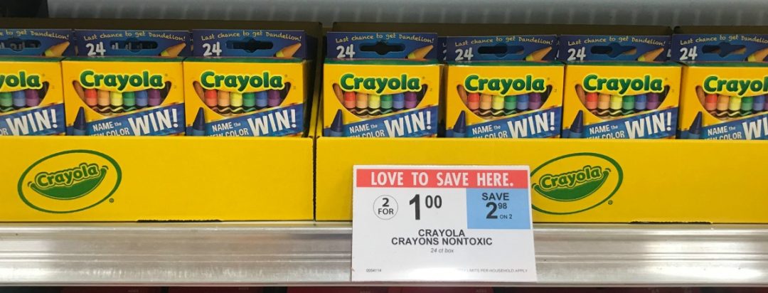 Fantastic Deals On Crayola Products At Publix Get Ready For Back To
