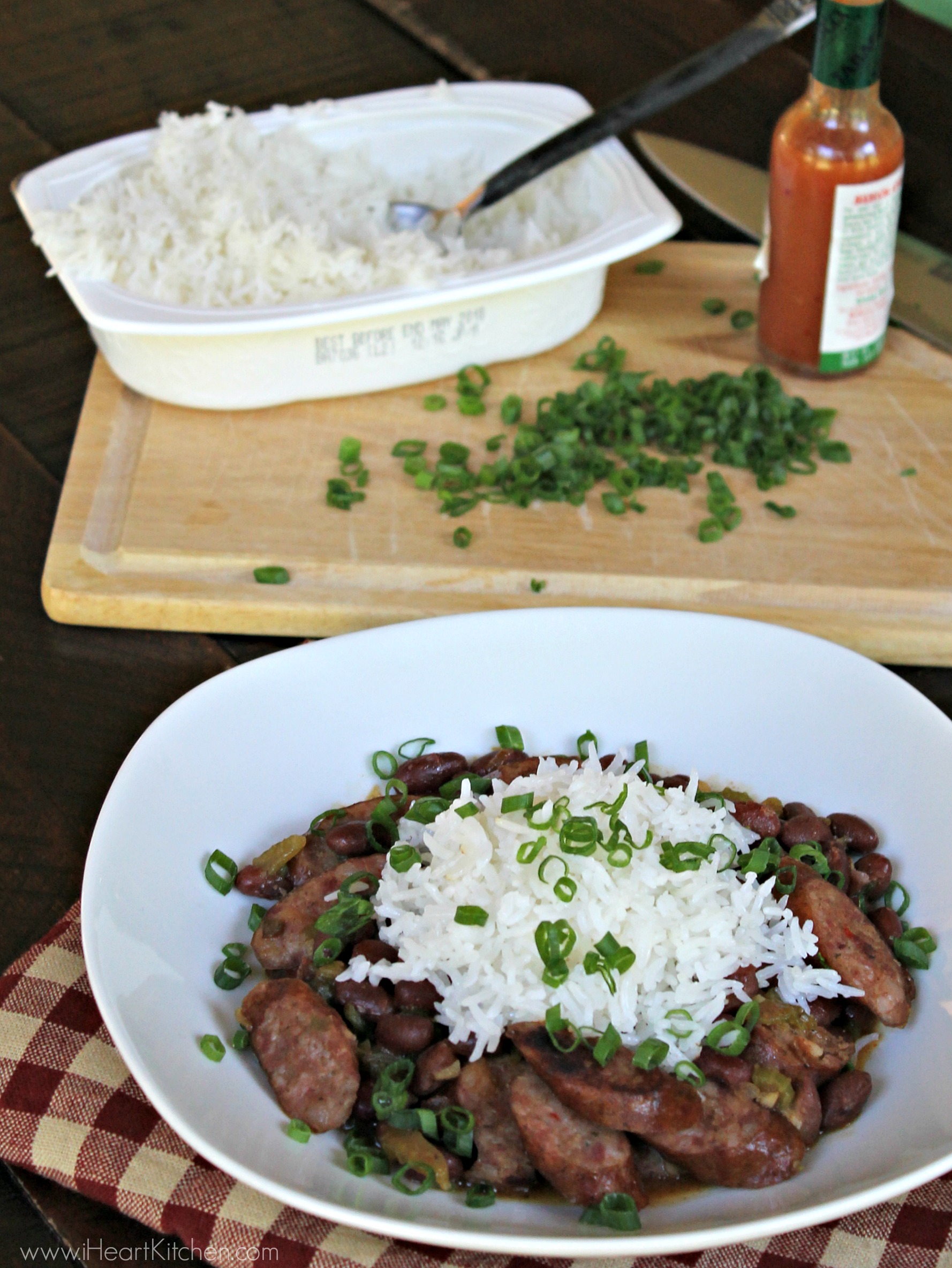 Easy Red Beans & Rice - Quick Weeknight Meal