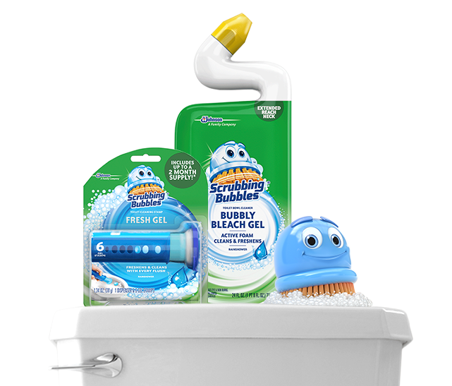 Scrubbing Bubbles®Bubbly Bleach Gel, I Heart Publix