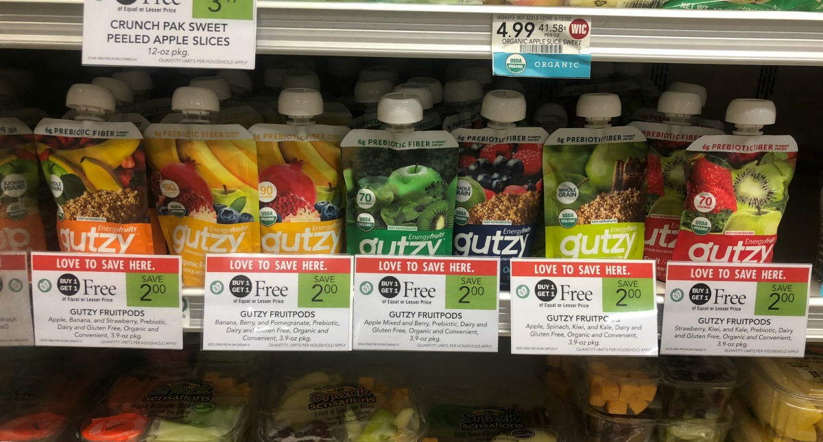 Stock Up On Your Favorite Gutzy Snack Pouches During The Publix BOGO Sale!