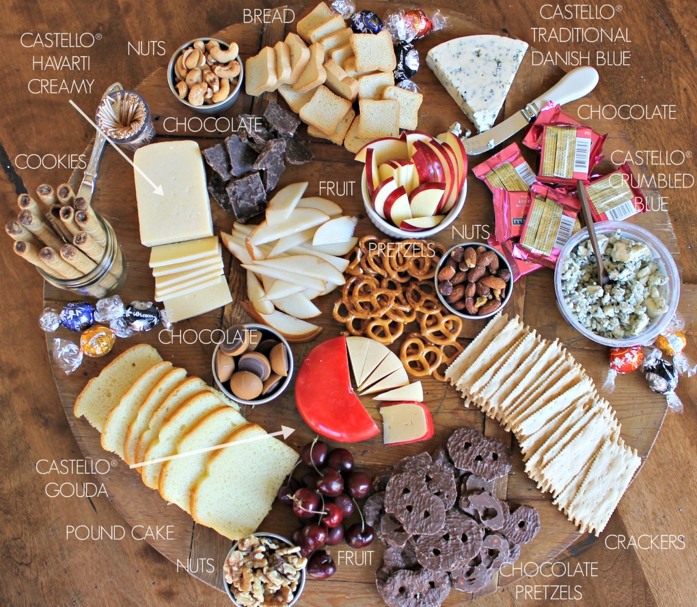 Create Your Perfect Sweet Cheese Board For Your Holiday Gathering With ...
