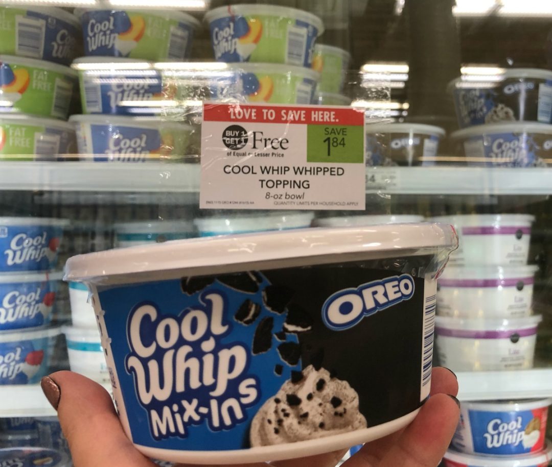 New COOL WHIP Mix-Ins On Sale Buy One, Get One Free At Publix – Stock ...