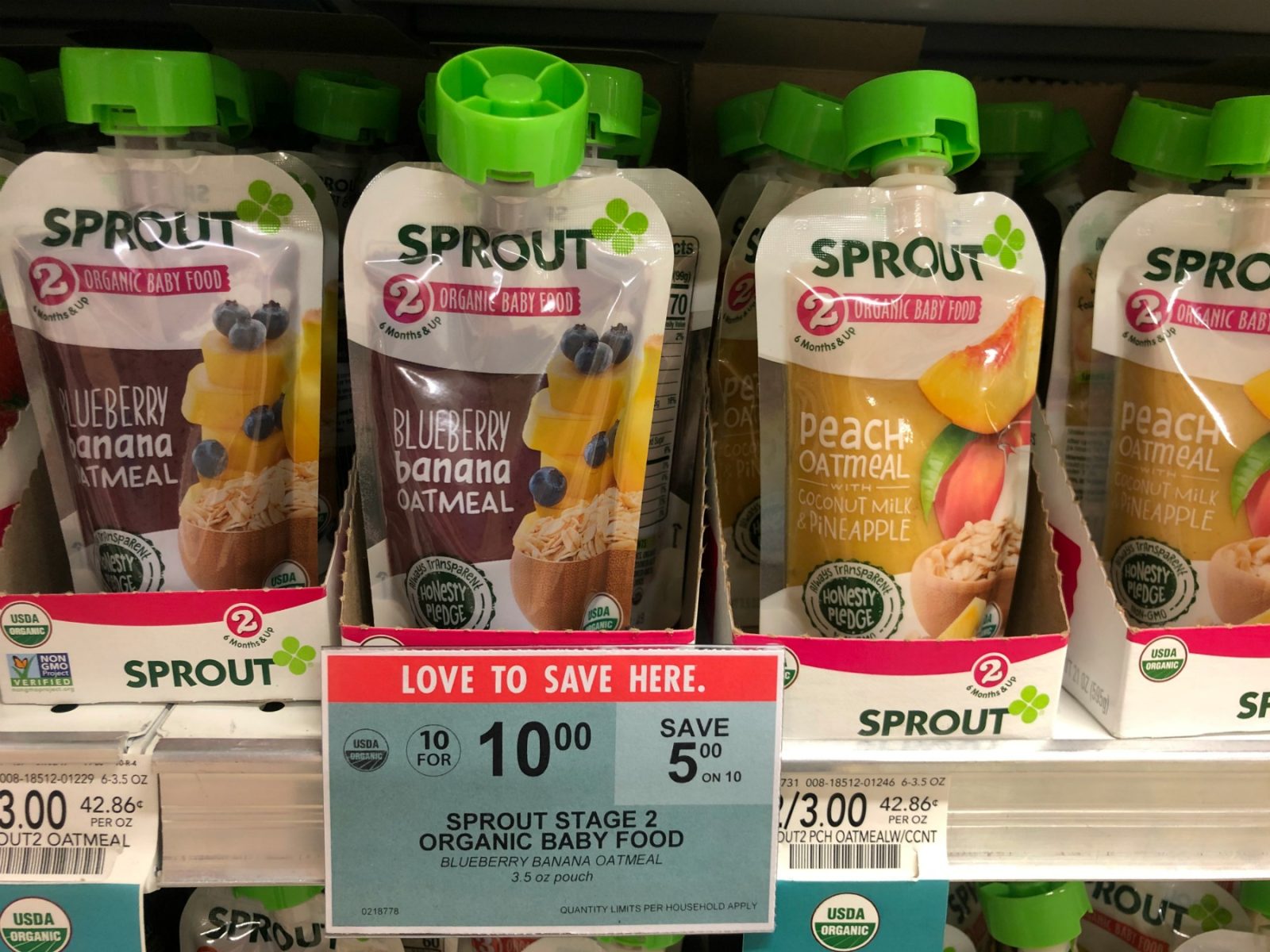 Find Sprout Pouches On Sale Now At Publix – Give Your Baby True Variety ...