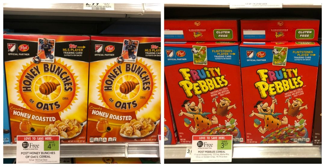 Your Favorite Post Cereals Are Buy One, Get One Free At Publix ...