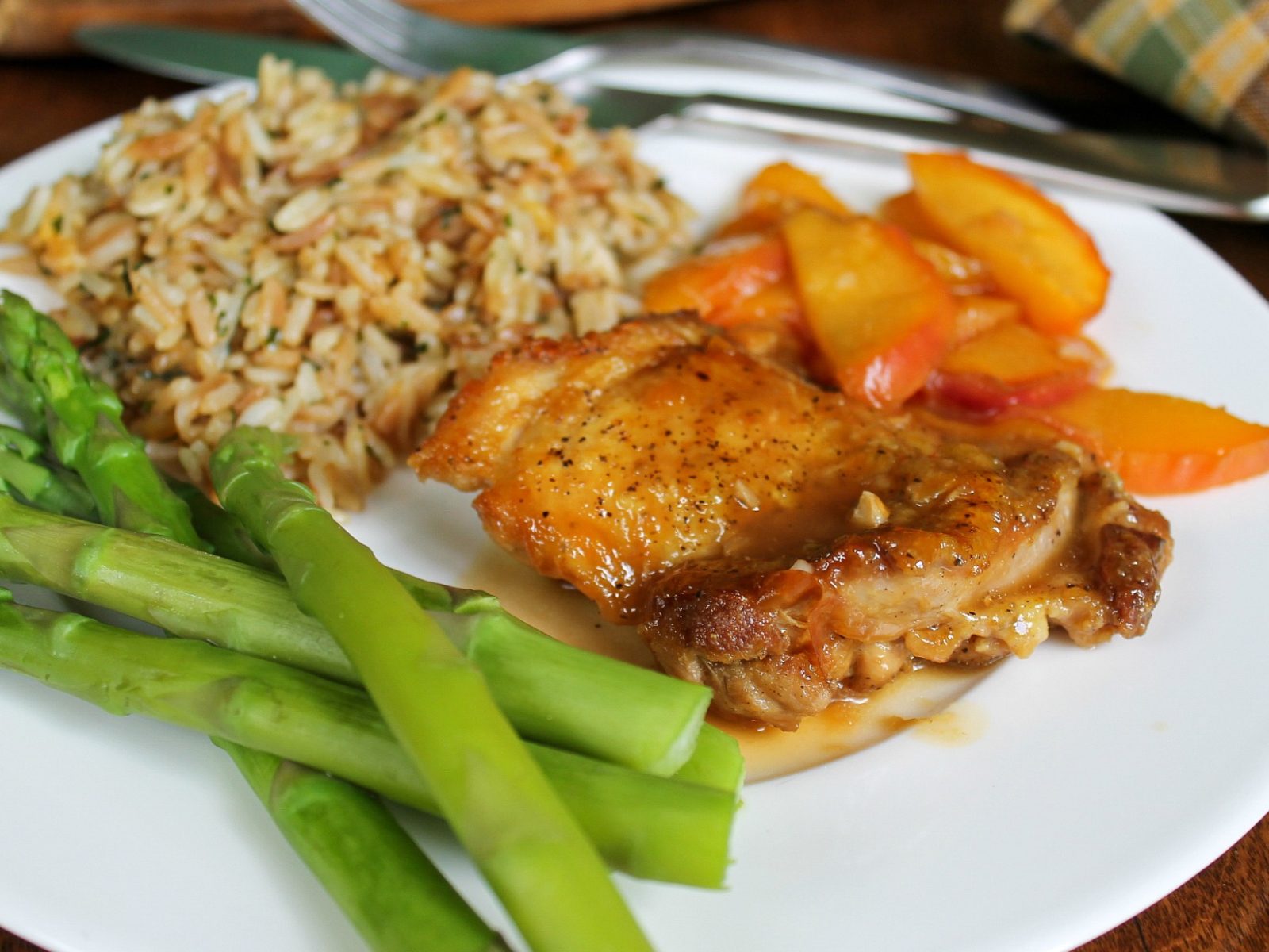 Sticky Peach Chicken – Super Meal To Go With The Sales At Publix ...