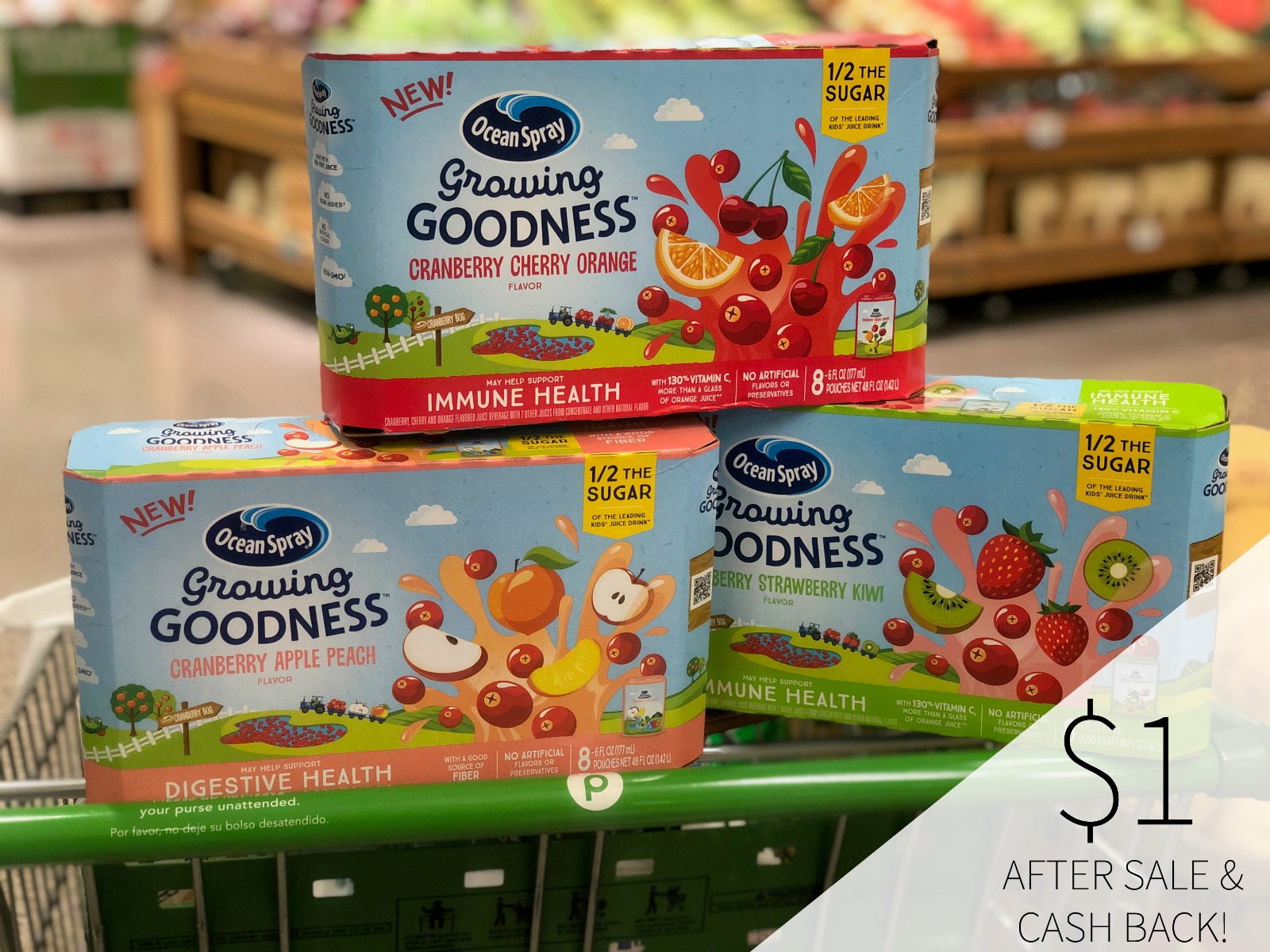 Fantastic Deal On Growing Goodness™ Juice Beverages At Publix - New ...