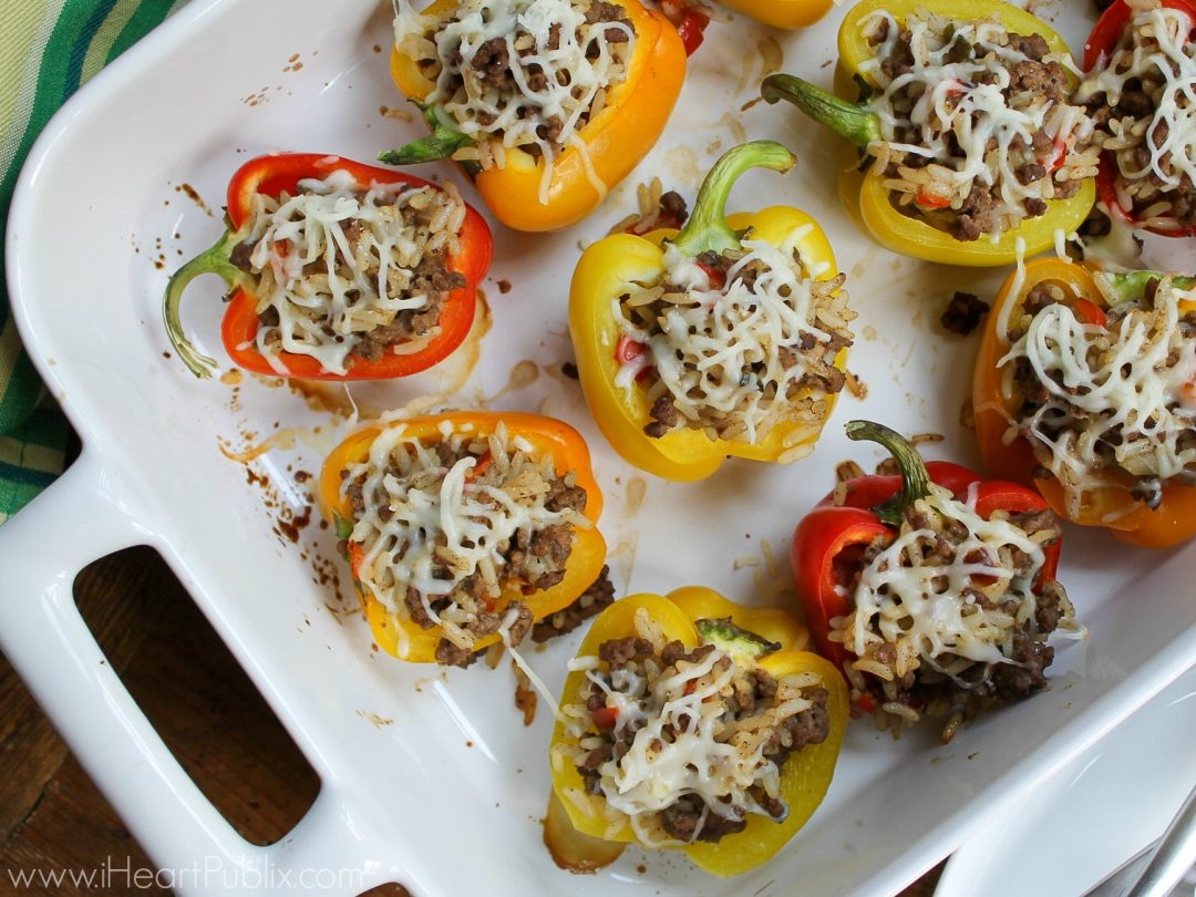 Dirty Rice Stuffed Peppers Made With Deliciously Sweet BellaFina ...