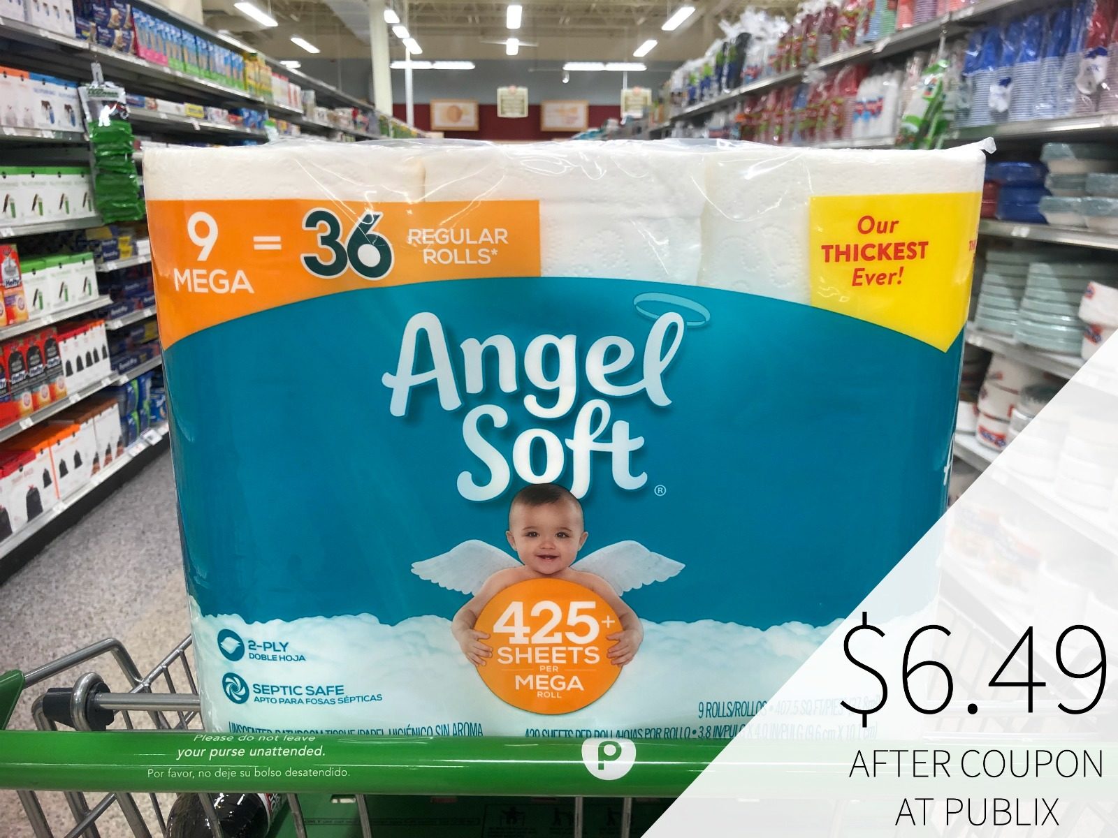Fantastic Price On Big Packs Of Angel Soft® Bathroom Tissue As Part Of ...