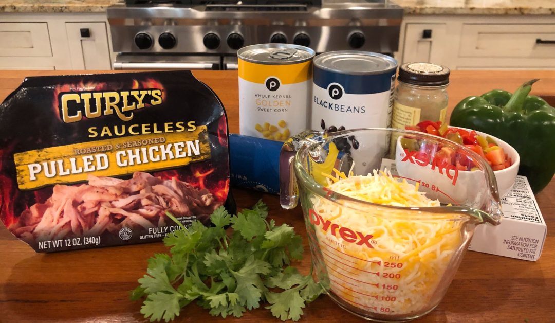 Southwestern Cheesy Chicken Braid Made With Curly’s Pulled Chicken ...