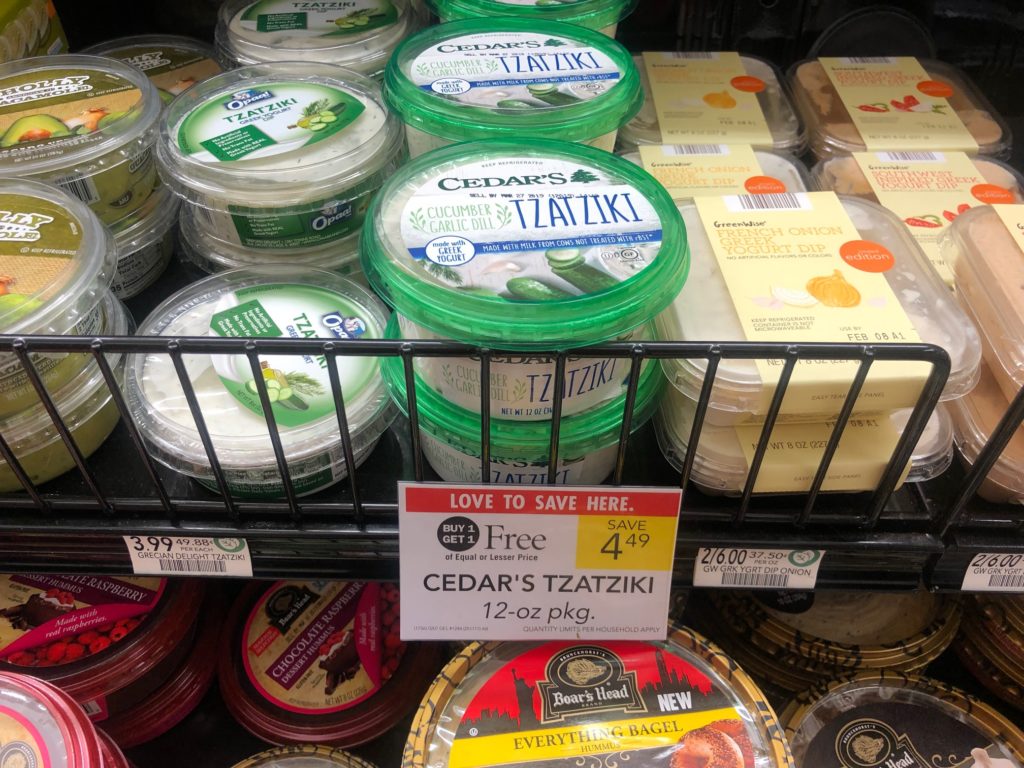 Cedar’s Tzatziki Yogurt Dip Only $1.75 At Publix | iHeartPublix
