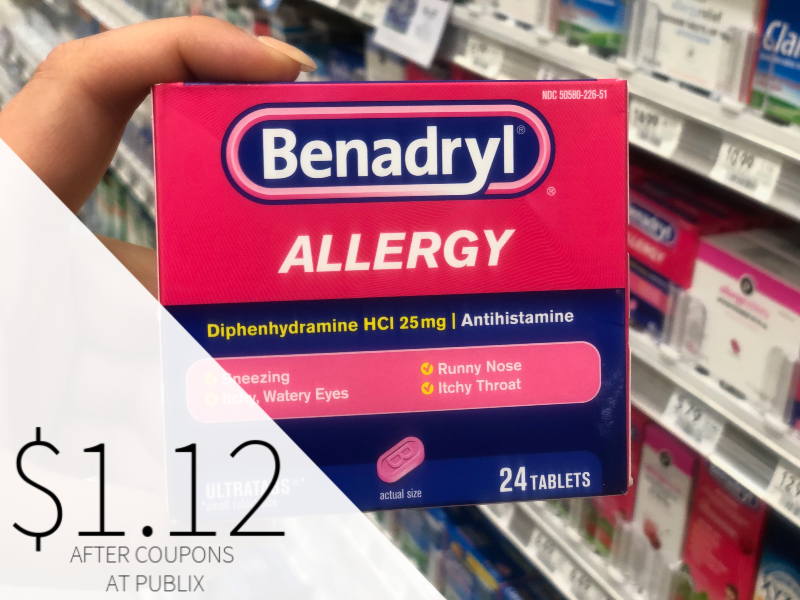 Benadryl, I Heart Publix