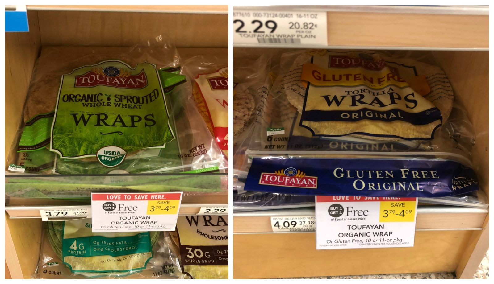Toufayan Pita Chips AND Toufayan Wraps (Gluten Free & Organic) Are BOGO ...