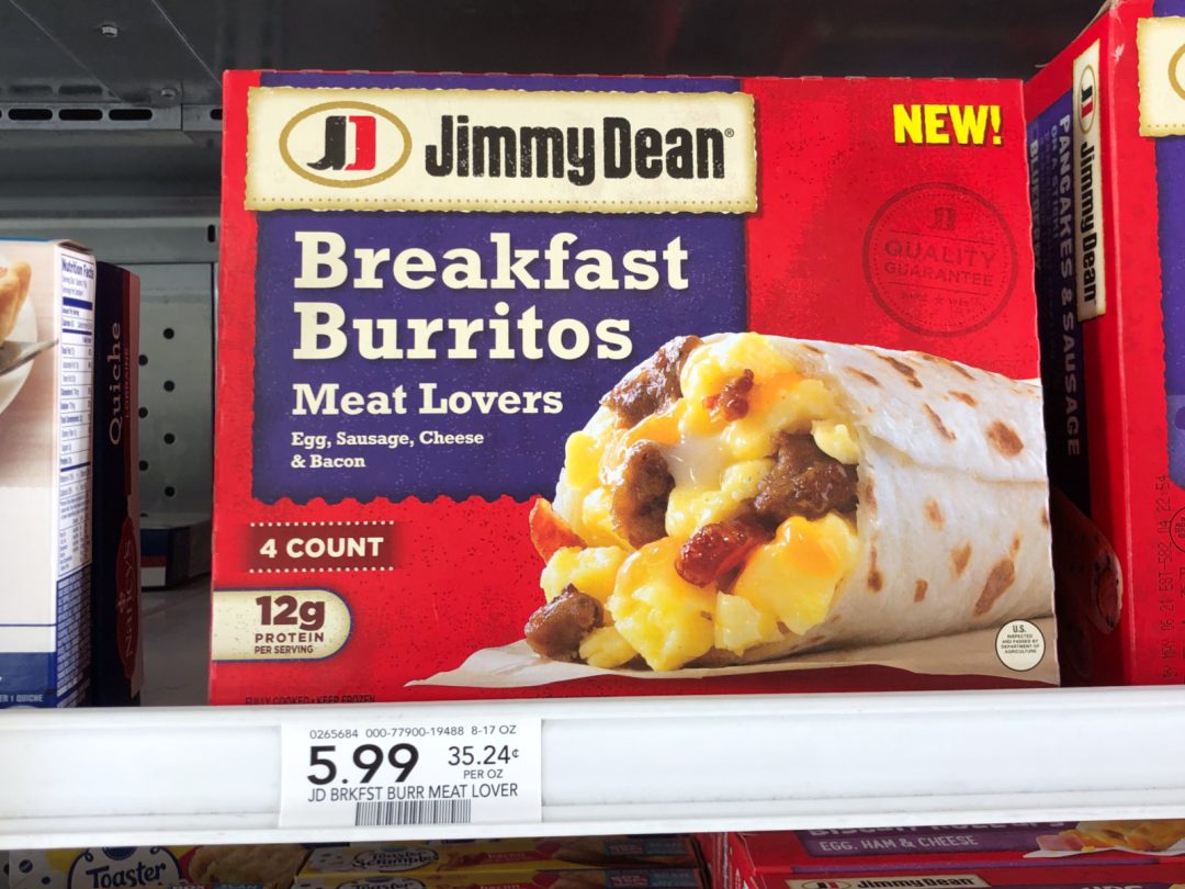 New Jimmy Dean® Breakfast Burritos Pick Them Up At Your Local Publix ...