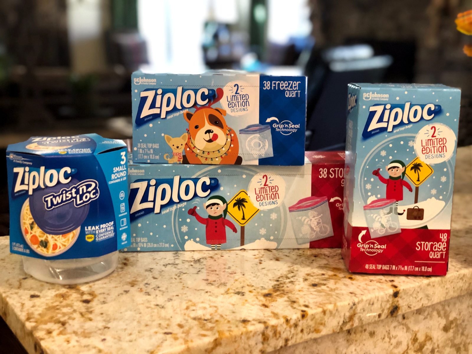 Spread Holiday Cheer With Ziploc® Brand Bags And Containers – Save At ...