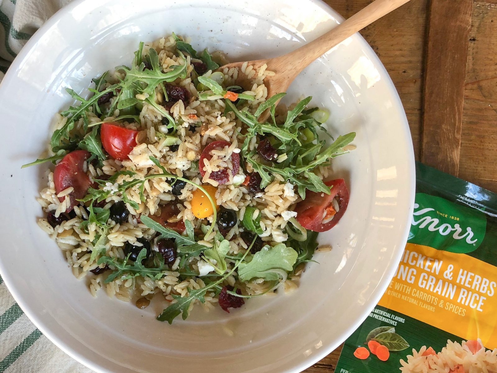 My Quick & Easy Rice Salad Is Ready In A Flash With Knorr Ready To Heat ...