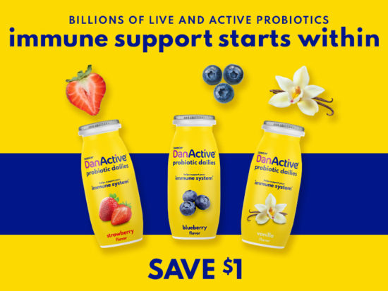 Start Your Day With Delicious DanActive Probiotic Drink & Save At Publix