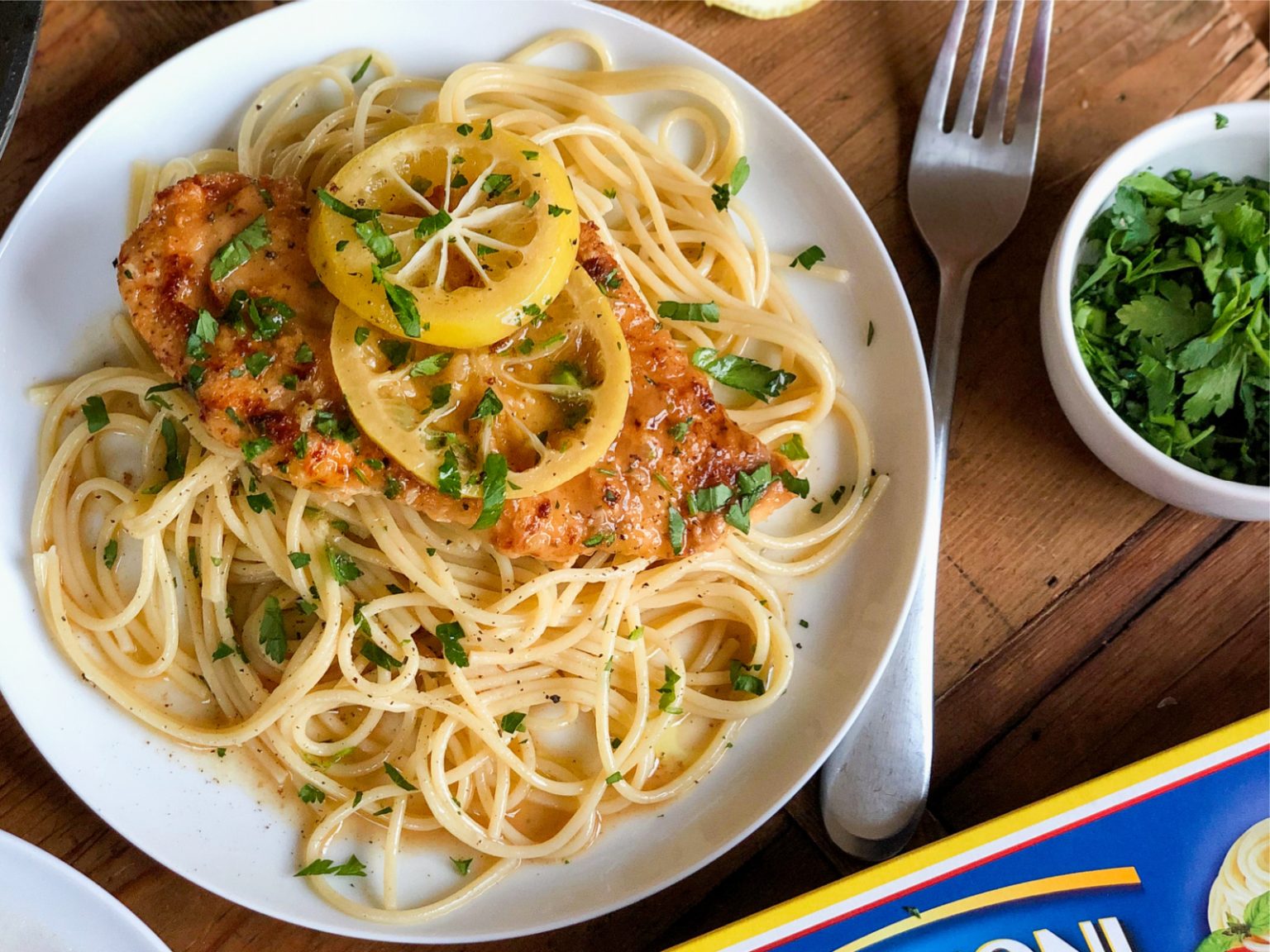 Chicken Francese with Spaghetti Is A Tasty Weeknight Meal Your Family ...