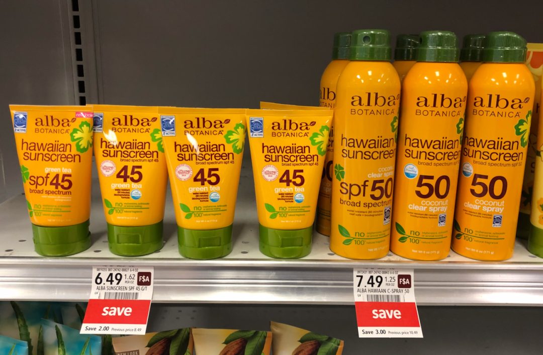 Big Savings On Alba Botanica Sunscreen Products Available Now At Publix ...