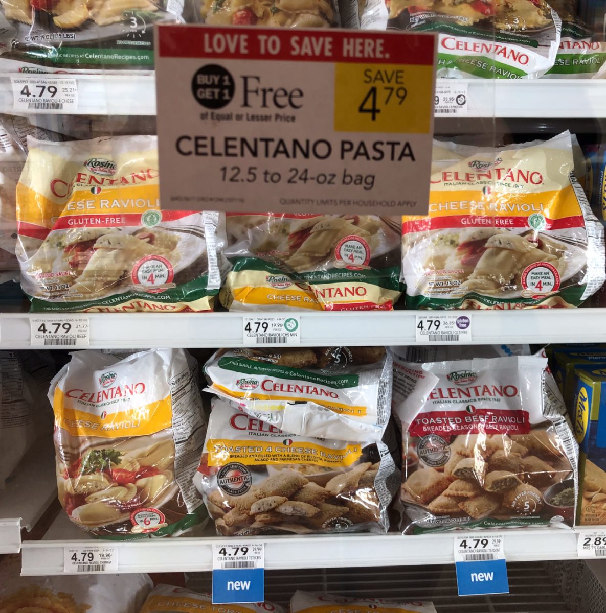 Try New Celentano Toasted Ravioli – On Sale Buy One, Get One FREE At ...