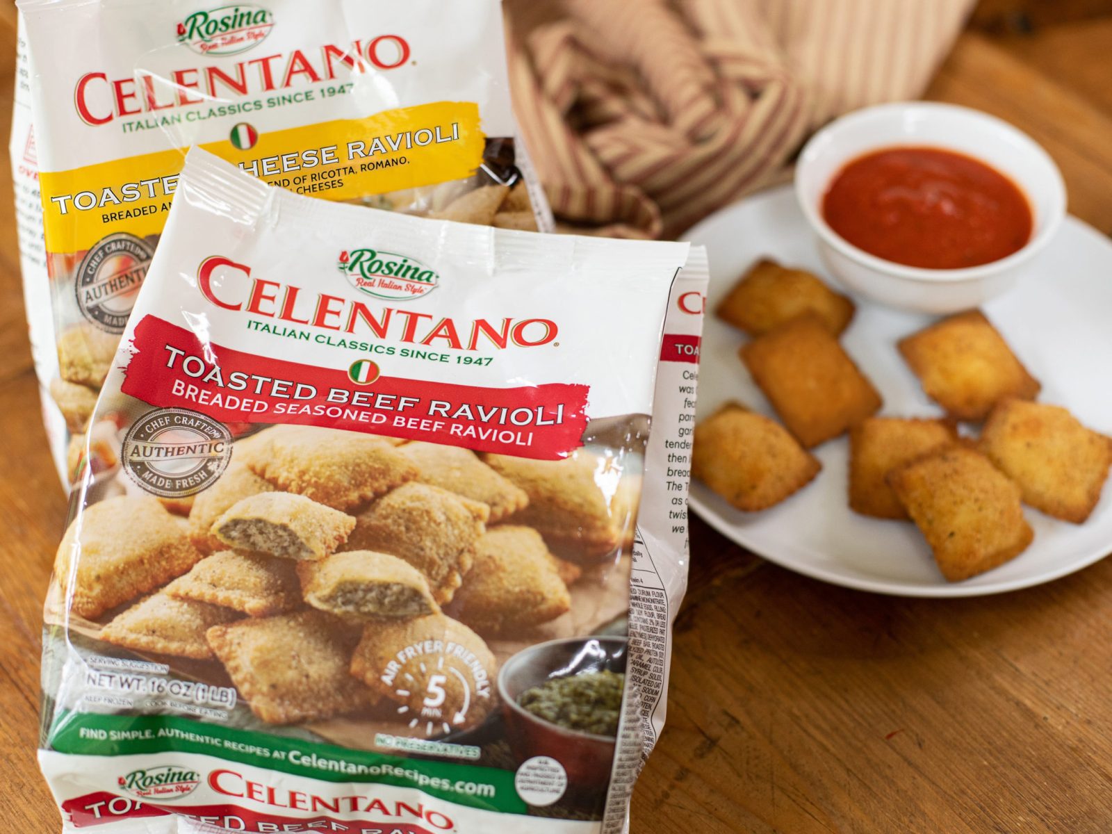 Try New Celentano Toasted Ravioli – On Sale Buy One, Get One FREE At ...
