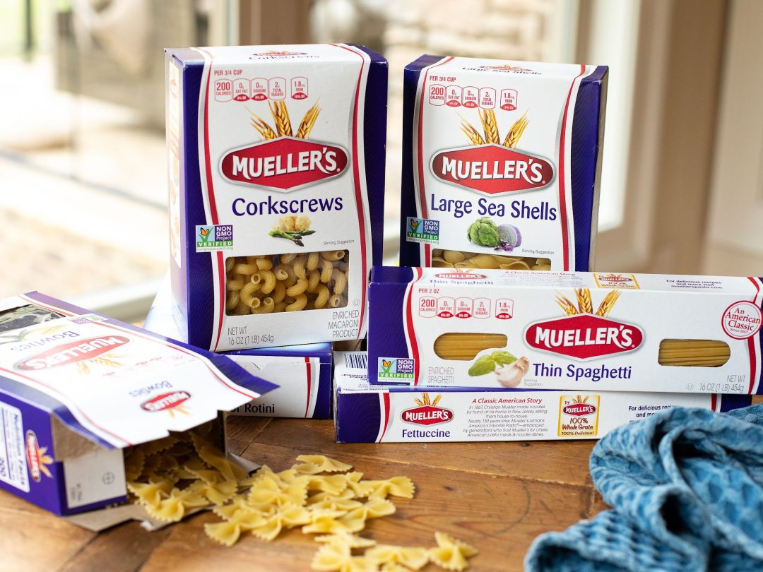 Mueller’s Pasta As Low As 70¢ Per Box At Publix - iHeartPublix