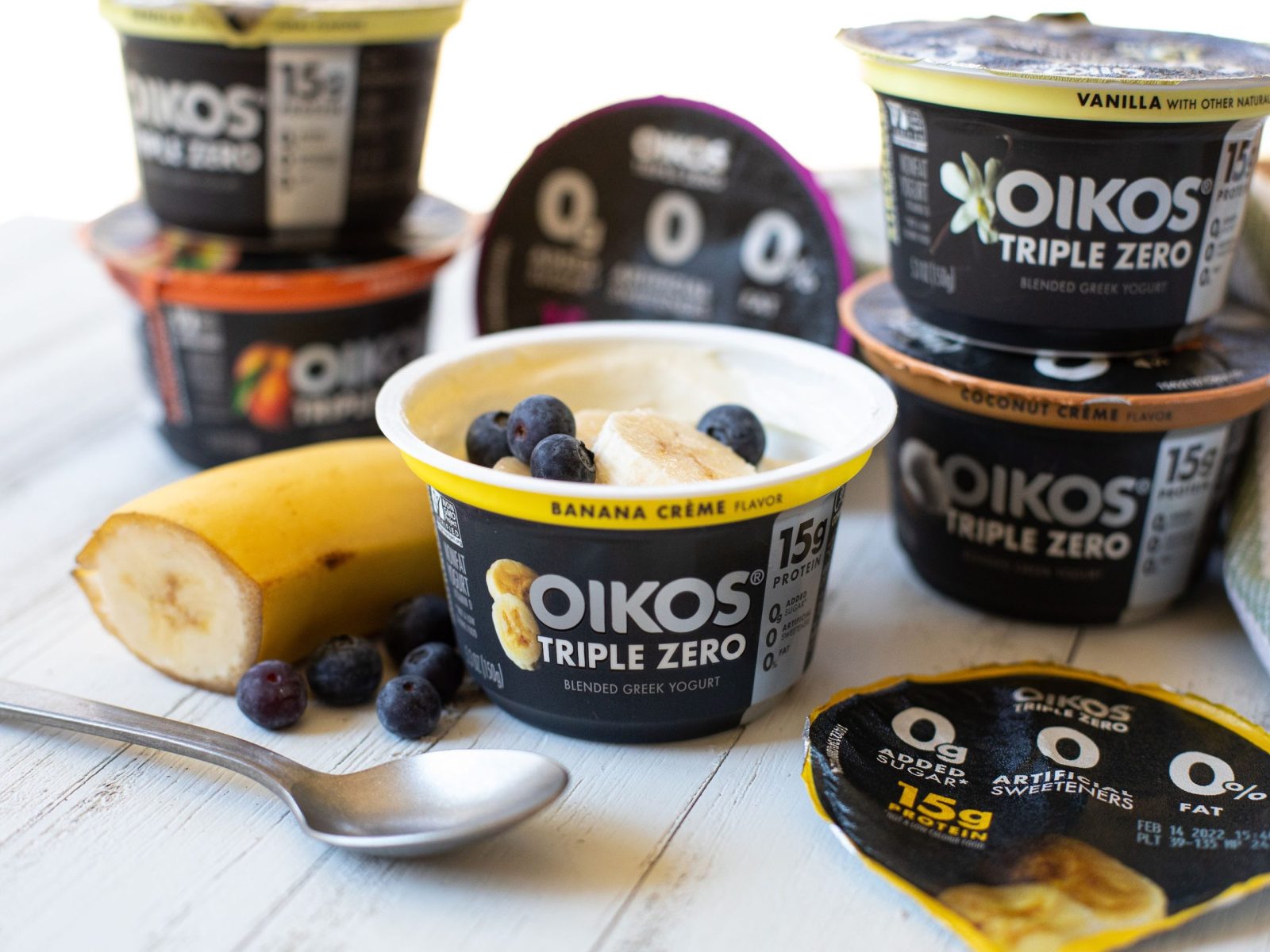 Grab Oikos Triple Zero Blended Greek Yogurt For Just 30¢ At Publix ...