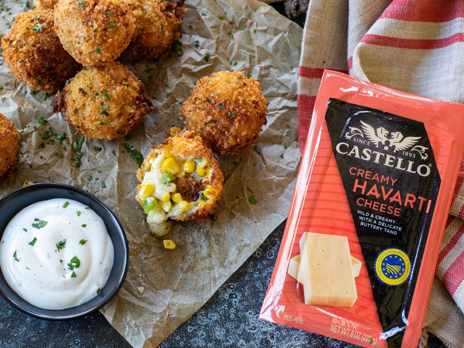 Cheesy Corn Bites Made With Castello® Cheese – Save On Your Favorite ...