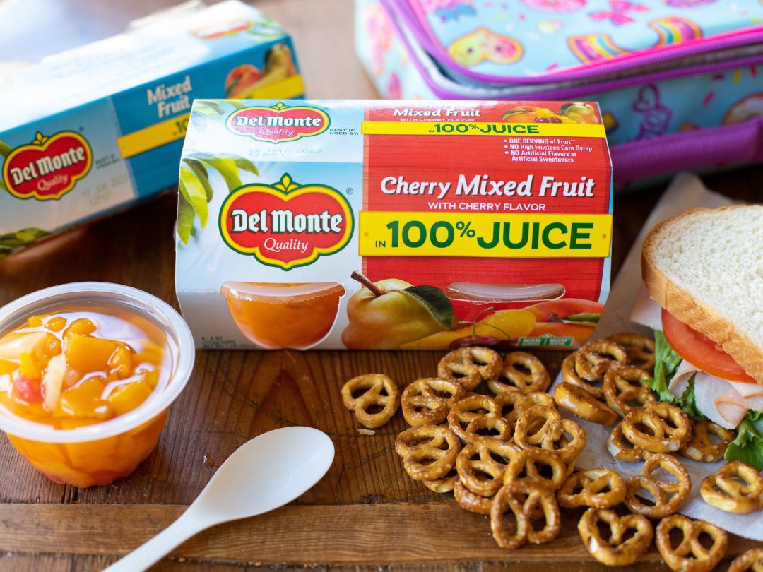4-Packs Of Del Monte Fruit As Low As $2 At Publix - iHeartPublix