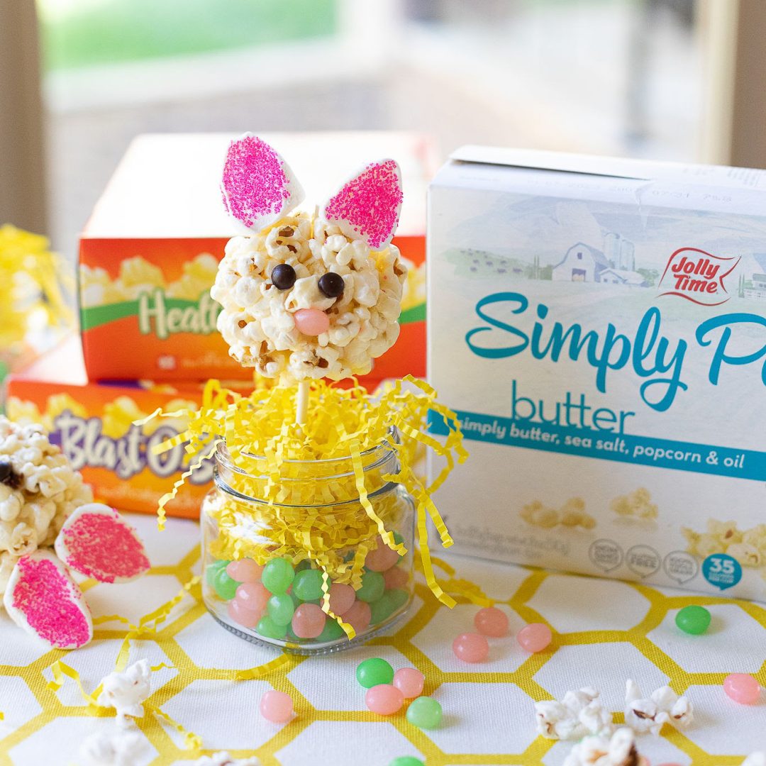 Make Some Super Fun Bunny Popcorn Ball Treats With JOLLY TIME Pop Corn ...