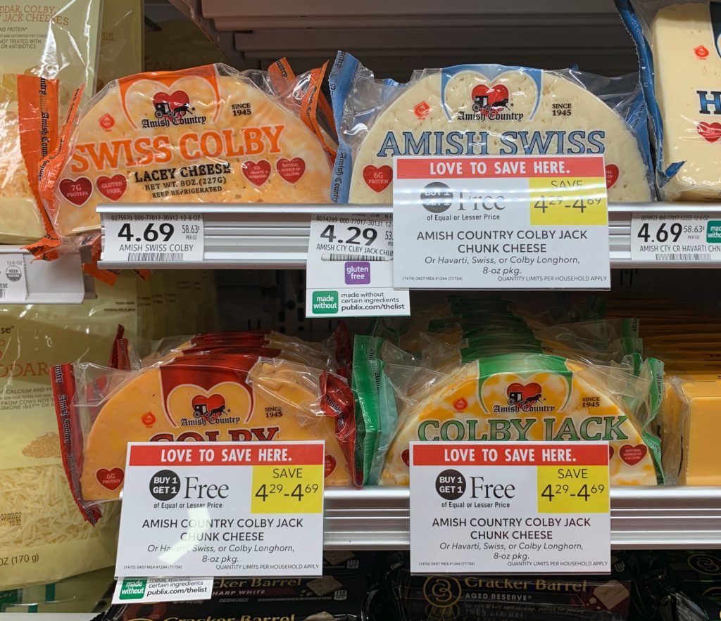 Get Amish Country Cheese As Low As $1.60 At Publix - iHeartPublix