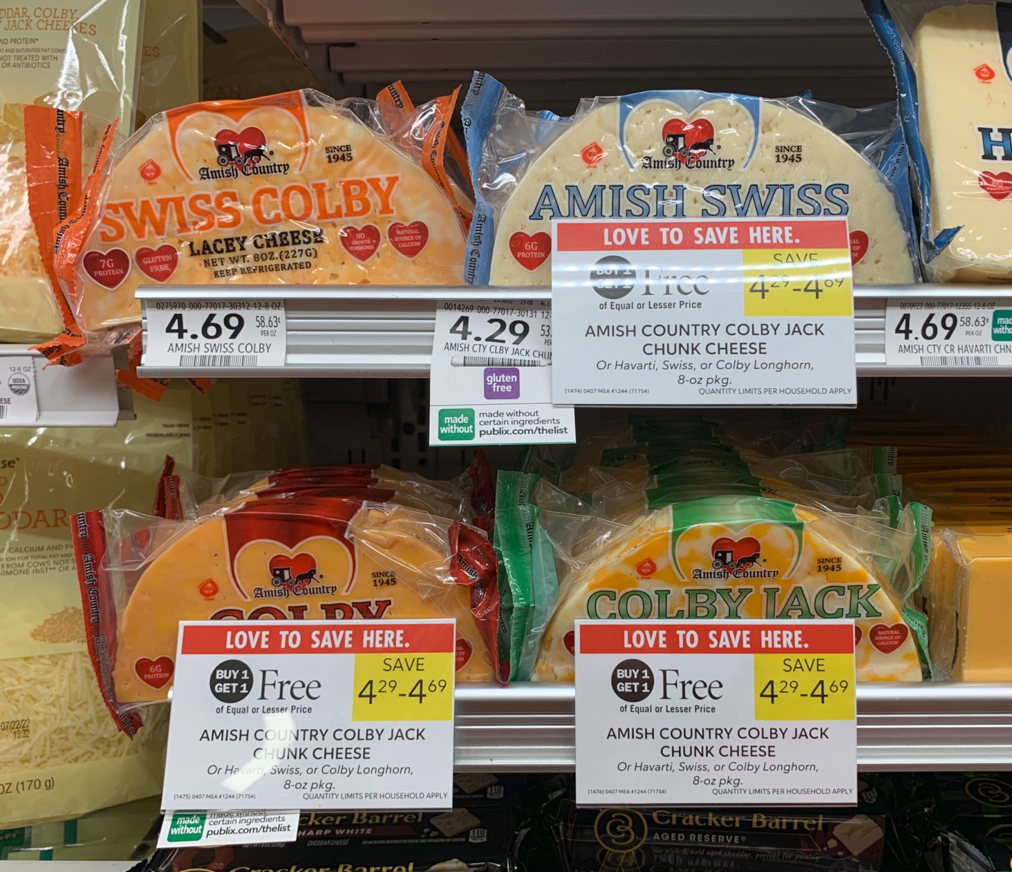 Get Amish Country Cheese As Low As $1.60 At Publix - iHeartPublix