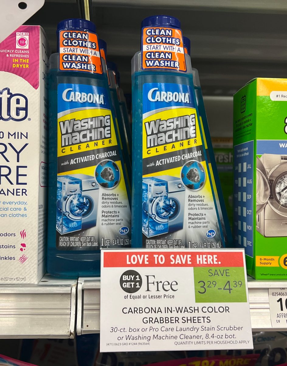 Carbona Washing Machine Cleaner Just 90¢ At Publix - iHeartPublix