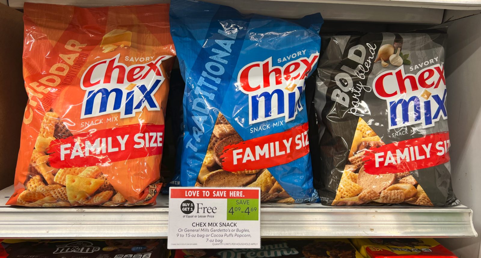 Get Family Size Bags Of Chex Mix For As Little As $1.92 Per Bag At ...