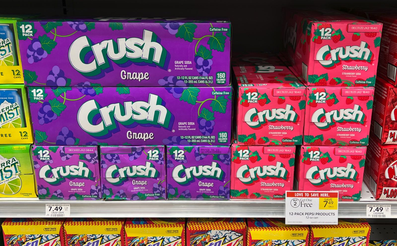 Crush Soda As Low As $4.99 Per 12-Pack (Regular Price $7.49) - iHeartPublix