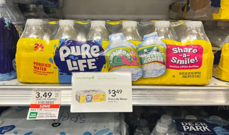 Pure Life Water 24-Pack Just $2.99 At Publix - iHeartPublix