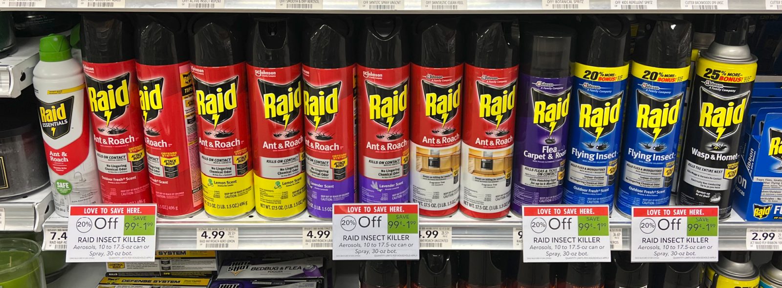 New Raid Coupons For The Publix Sale – Raid Essentials Spray Just $1 ...