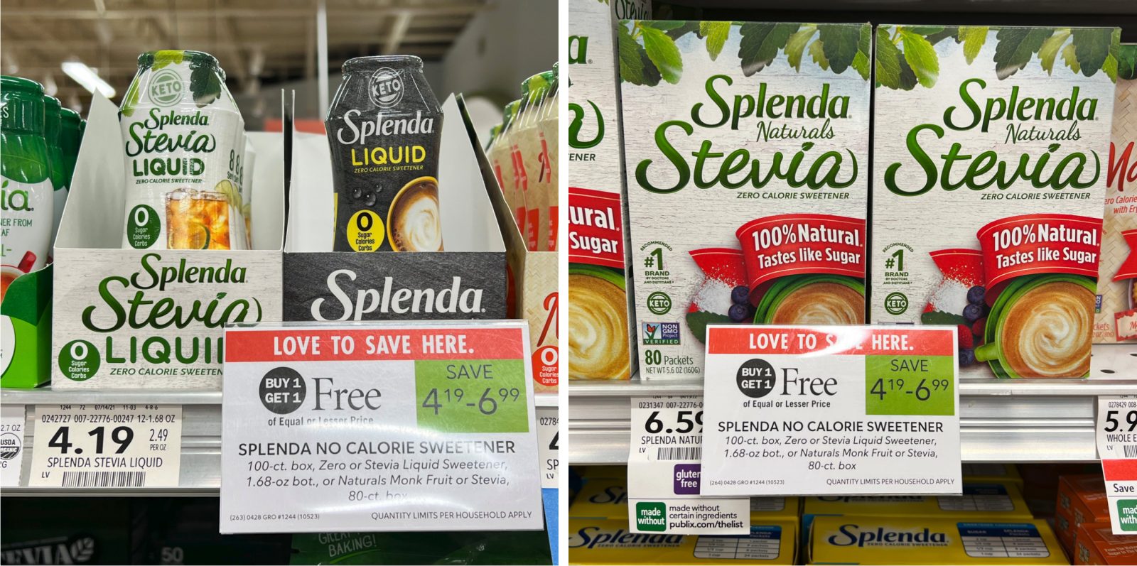 Splenda Sweetener As Low As FREE At Publix – Ends 6/30 - iHeartPublix