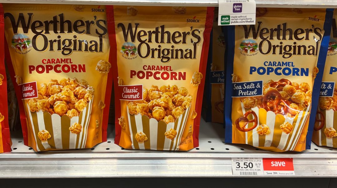 Werther’s Original Popcorn Just $2.50 At Publix - iHeartPublix