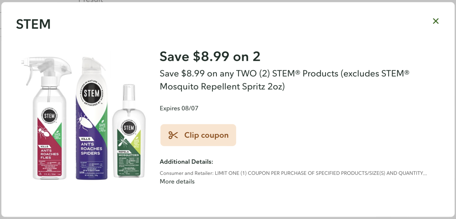 STEM Products Are BOGO With Coupon At Publix – Protect Your Home From ...