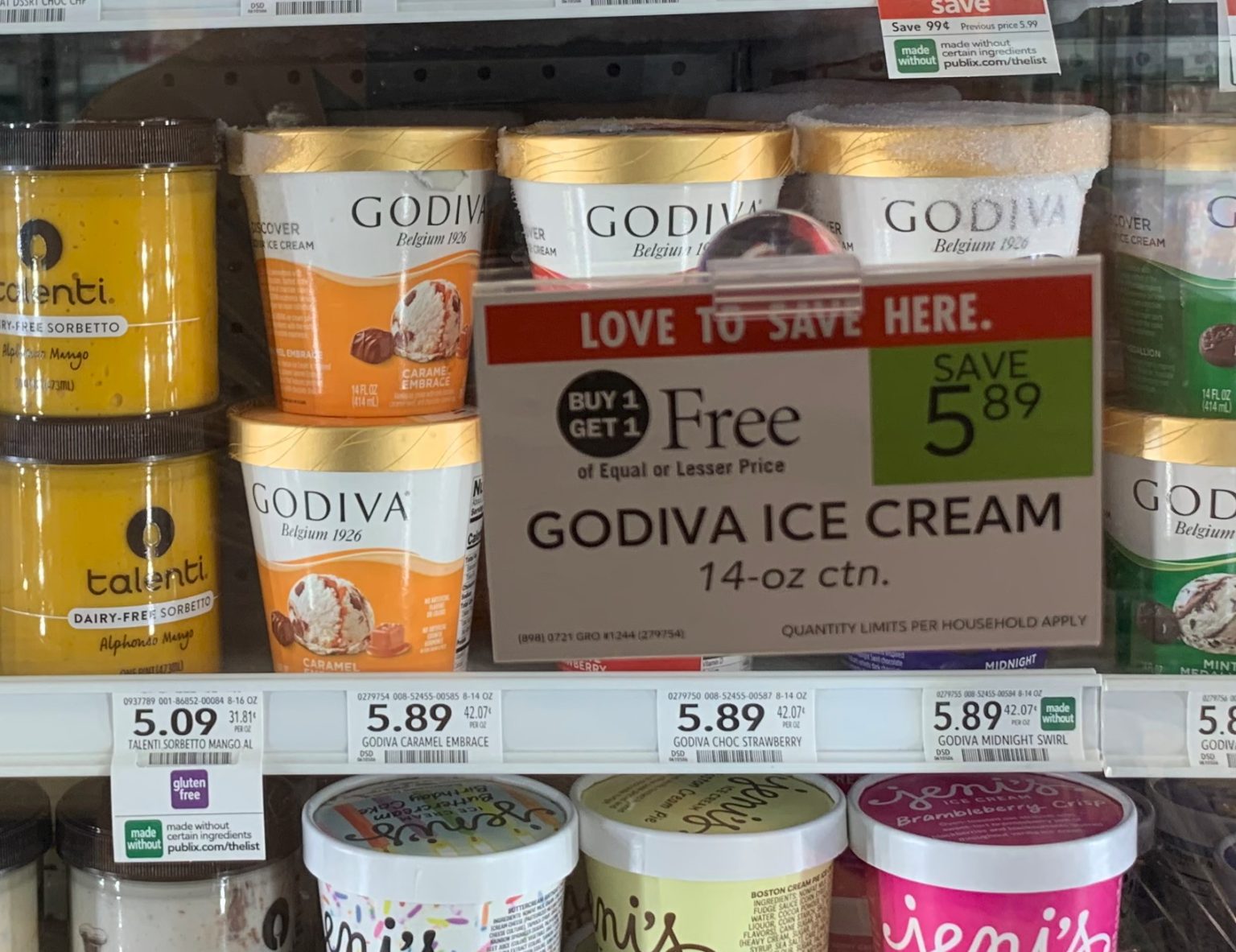 Get Godiva Ice Cream As Low As 95¢ At Publix - iHeartPublix