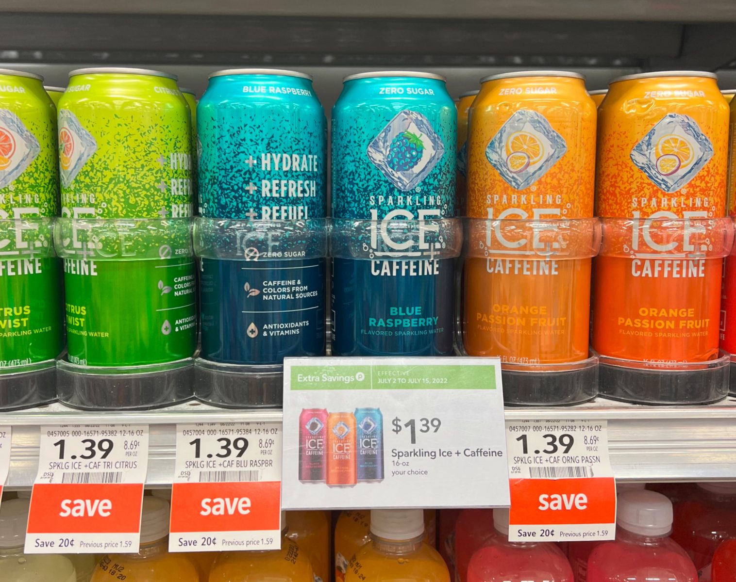 Get The Cans Of Sparkling Ice + Caffeine For Just $1.14 At Publix ...