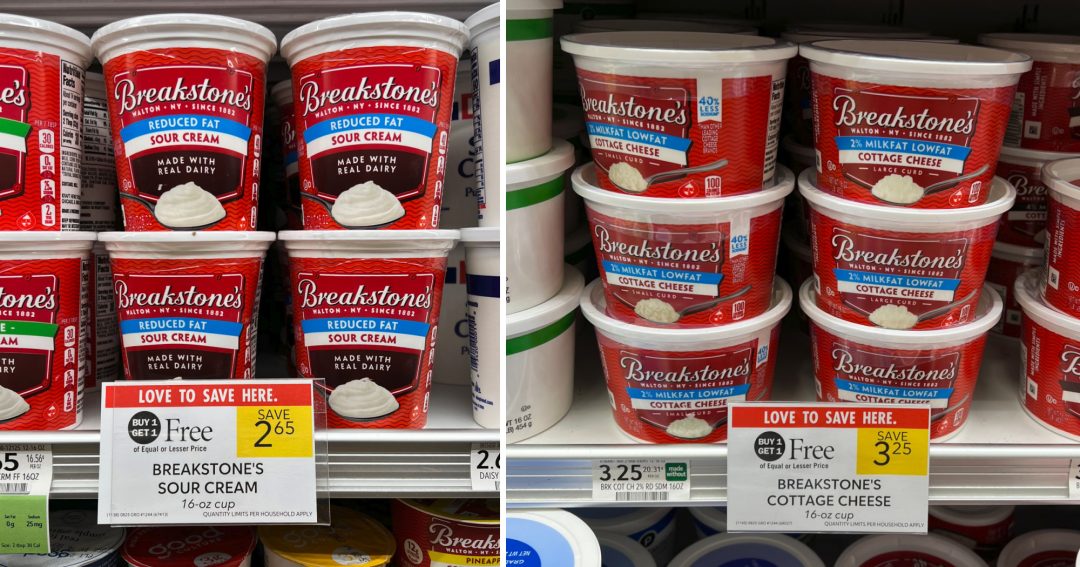 Breakstone’s Sour Cream Is As Low As 33¢ This Week At Publix - iHeartPublix