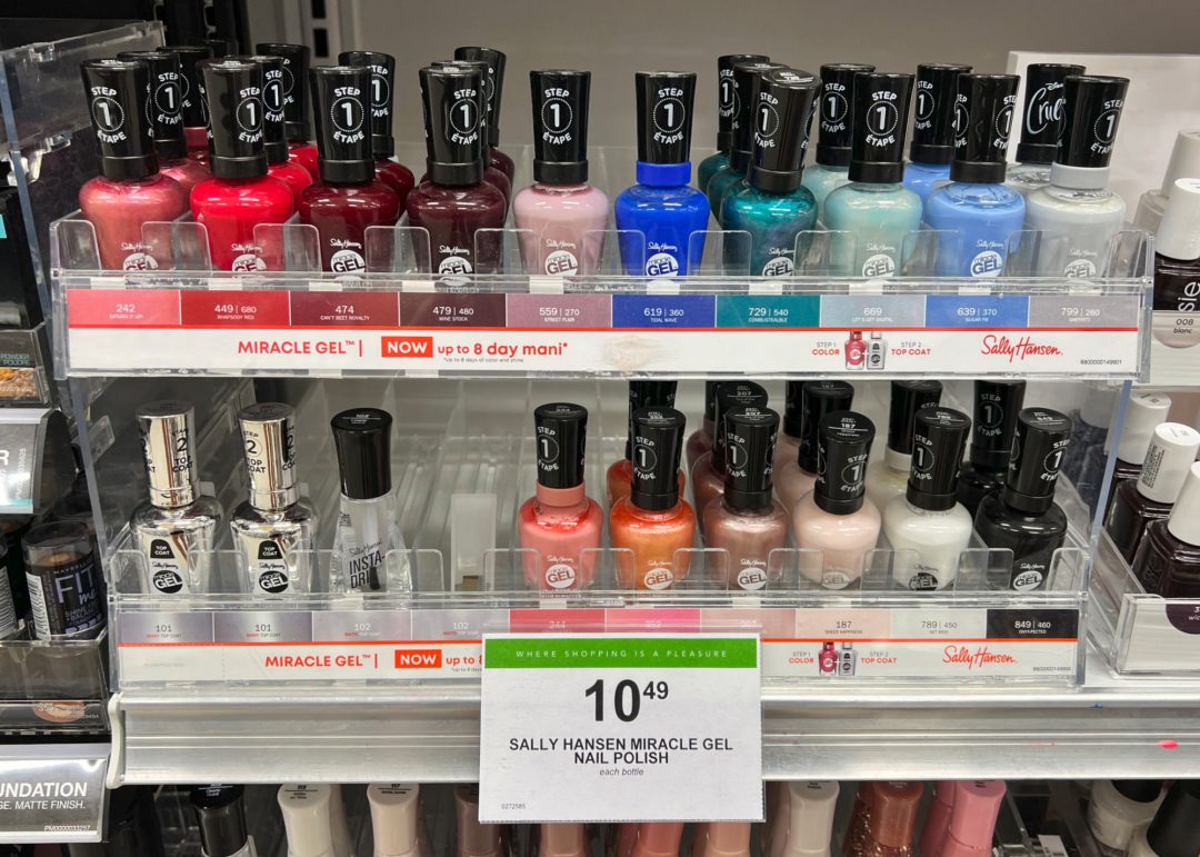 Sally Hansen Miracle Gel Nail Polish Just $3.75 Per Bottle At Publix ...