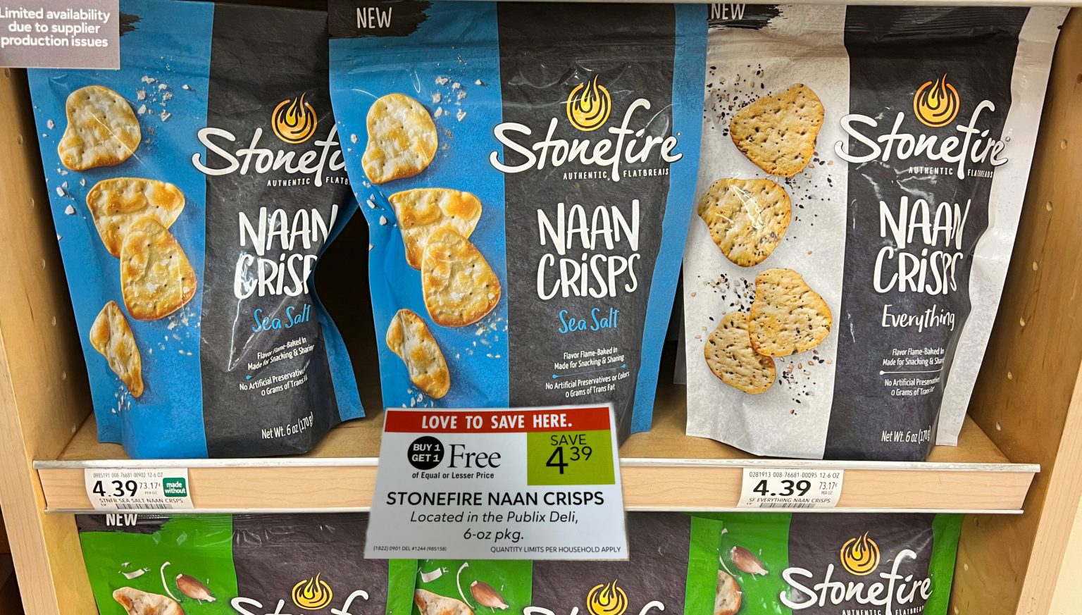 Stonefire Naan Crisps Just $1.20 At Publix (Plus Cheap Flatbread And ...